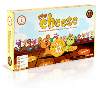 Fun Family Board Game for Kids to learn multiplication - Say Cheese ...